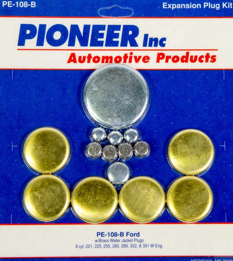 302 Ford Freeze Plug Kit - Brass – Rocket Performance Racing Products